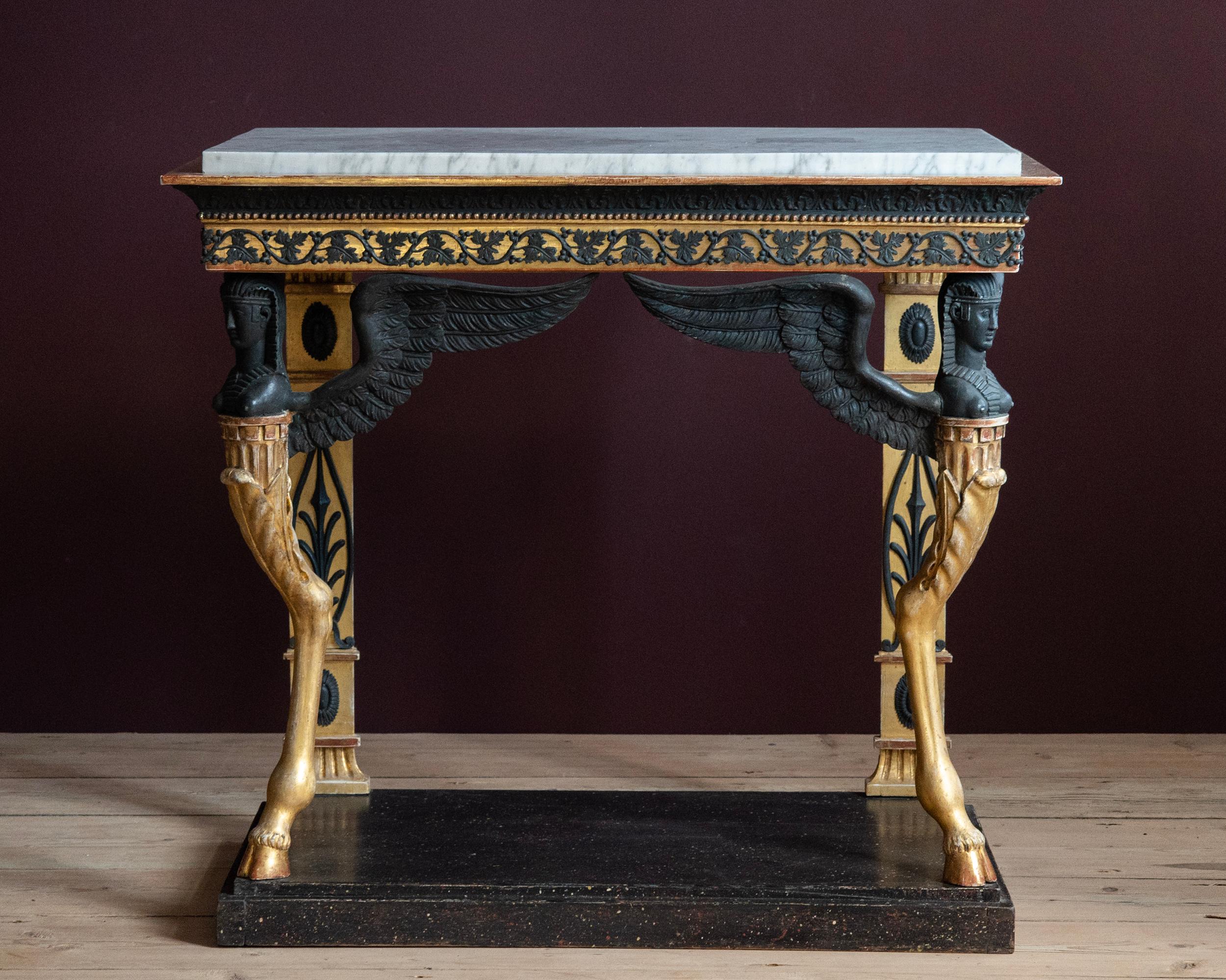Exceptional 19th Century Swedish Late Gustavian Console Table For Sale ...