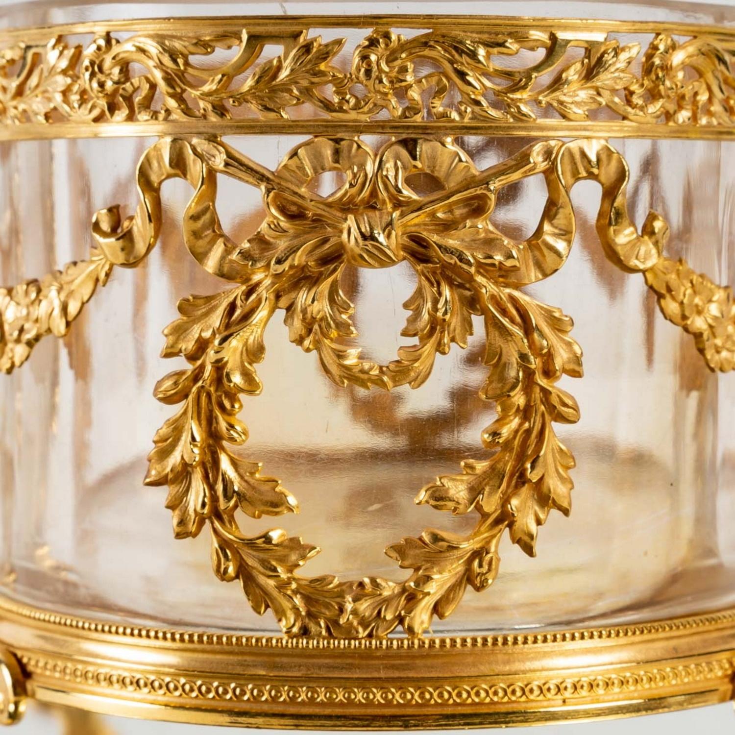 Exceptional Baccarat Crystal and Gilt Bronze Centrepiece, 19th Century ...