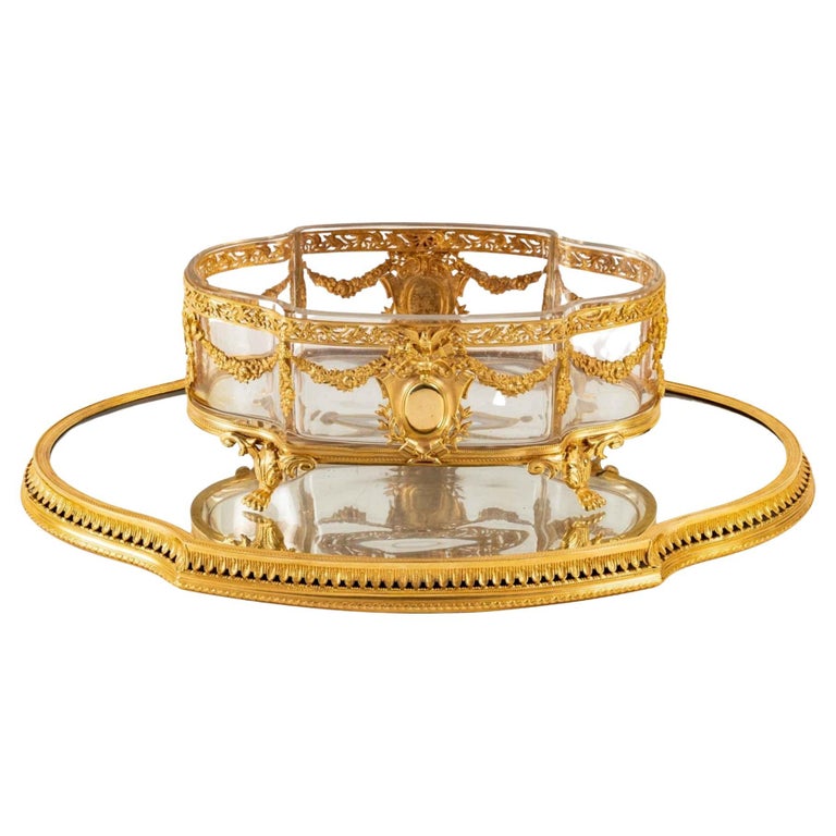 Exceptional Baccarat Crystal and Gilt Bronze Centrepiece, 19th Century ...