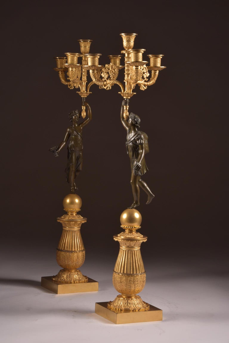 Exceptional Beautiful Candelabra, Attributed to Pierre-Philippe Thomire ...