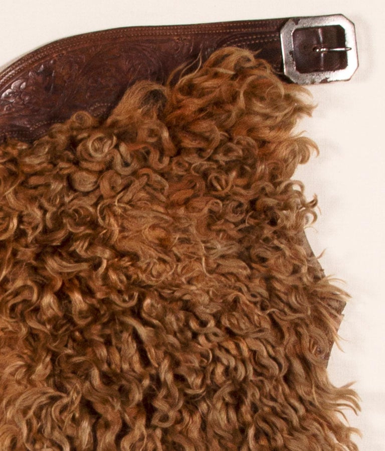 Exceptional, Blonde Wooly Angora Chaps, ca 1880-1920 at 1stDibs | wool ...