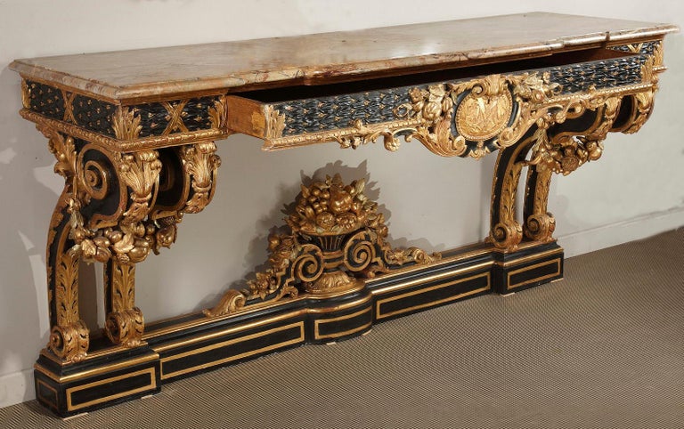 Exceptional Ceremonial Console, France, Circa 1860 at 1stDibs