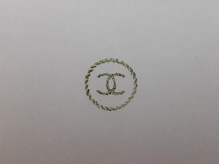 Exceptional CHANEL Matrix CC Logo For Sale at 1stDibs