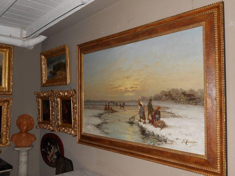 Exceptional F. Munsterfeld Painting For Sale at 1stDibs