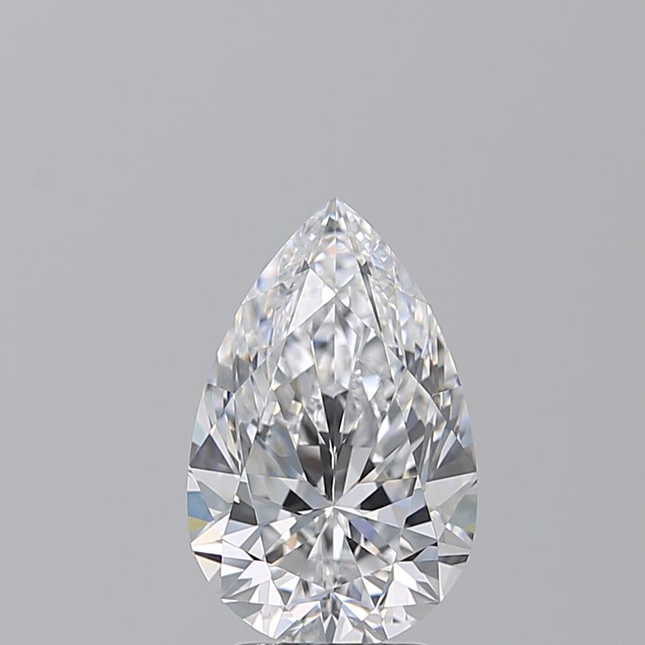 EXCEPTIONAL FLAWLESS TYPE 2A GIA Certified 3.02 Carat Pear Cut Diamond ...