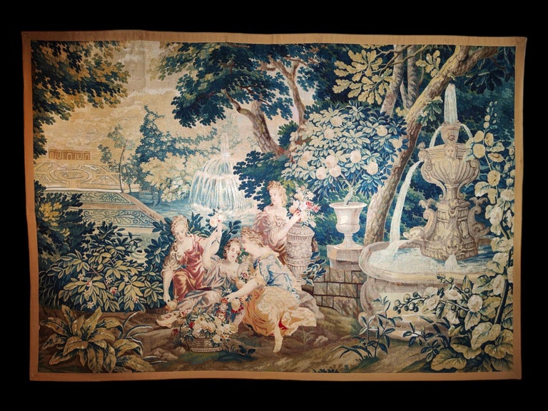 Exceptional Flemish Tapestry from the, 17th Century For Sale at 1stDibs