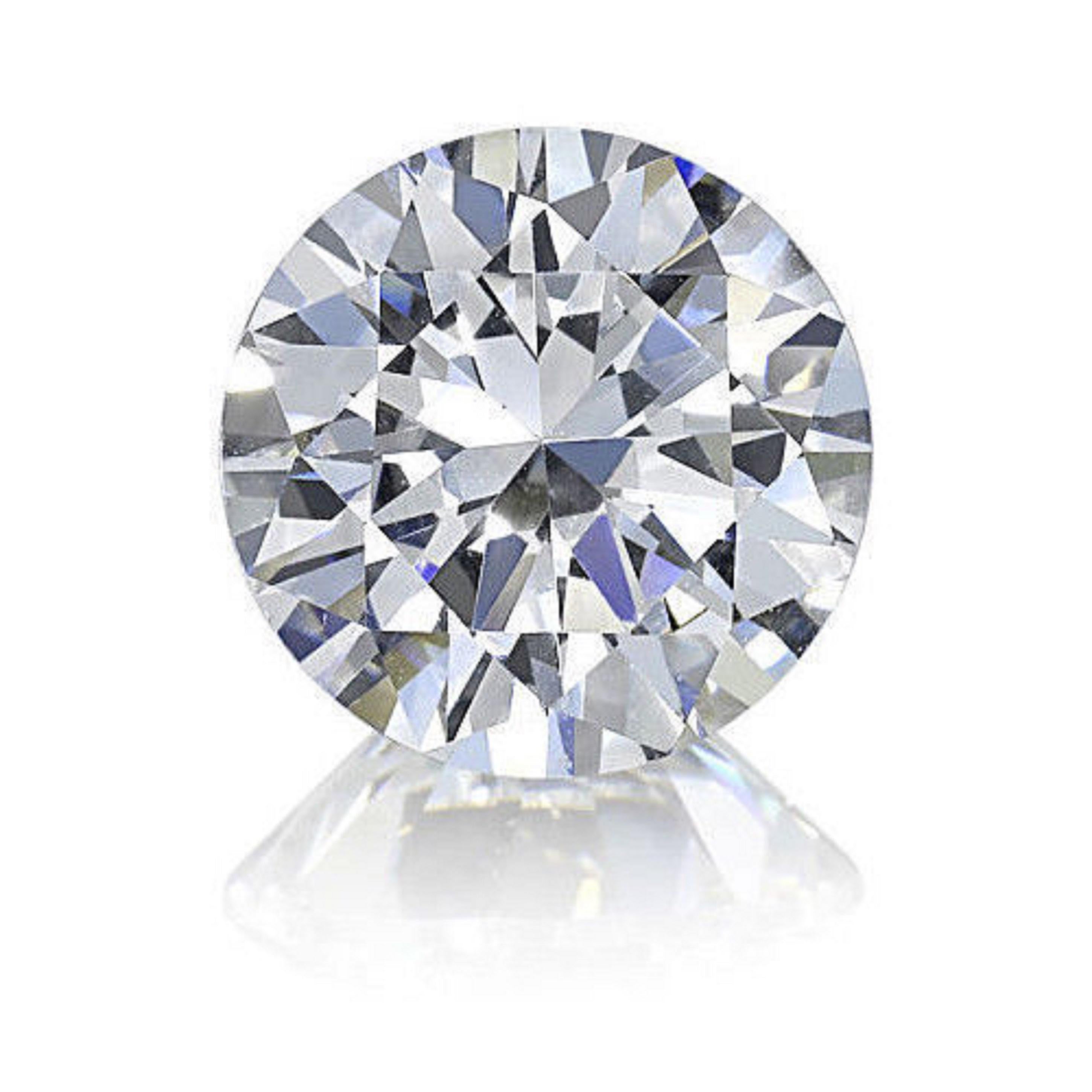 Exceptional GIA Certified 2 Carat Round Brilliant Cut Diamond Platinum ...