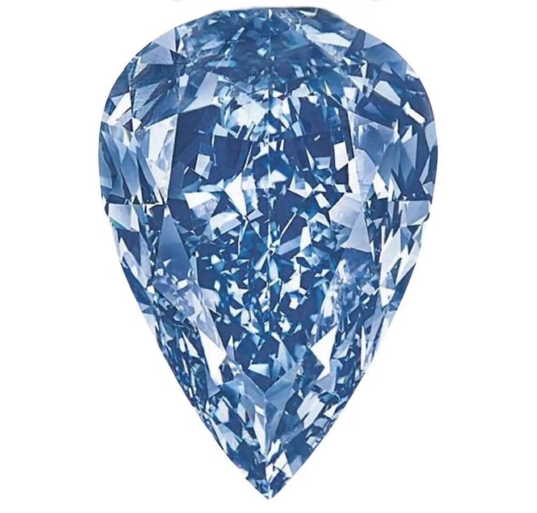 Exceptional GIA Certified 2 Carat Fancy Blue Diamond For Sale at 1stDibs