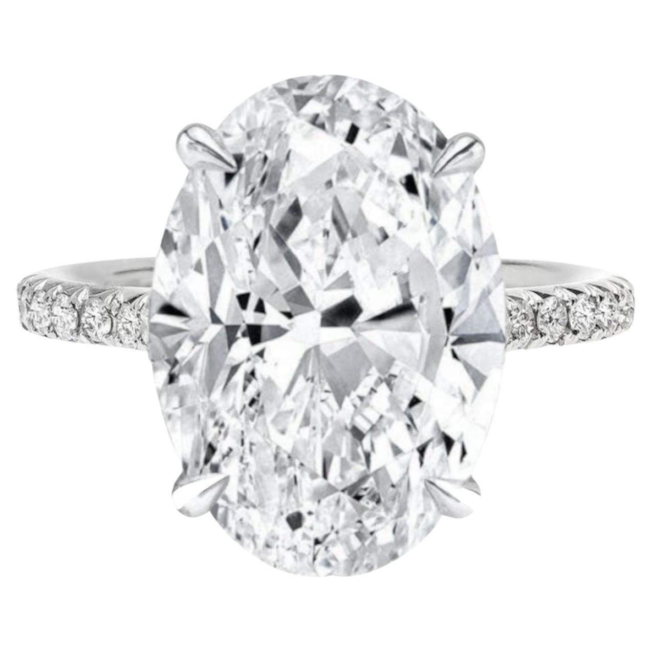 Exceptional GIA Certified 5 Carat Oval Diamond Ring For Sale at 1stDibs ... Exceptional GIA Certified 5 Carat Oval Diamond Ring For Sale at 1stDibs ...