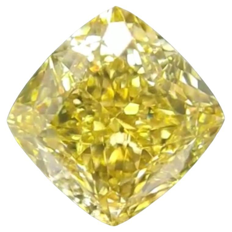 Exceptionnel diamant jaune brunâtre fantaisie certifié GIA, 2,13 carats ...