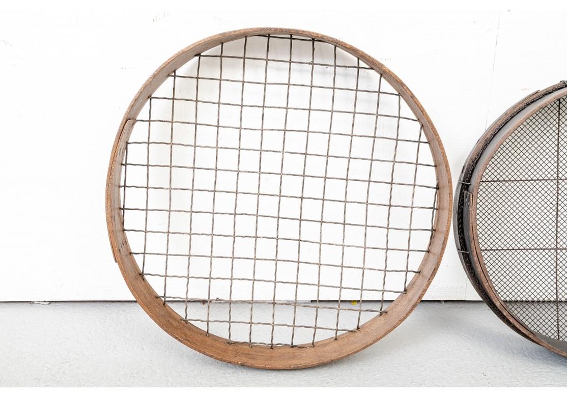 Exceptional Graduated Grouping of Five Antique Garden Riddles at 1stDibs