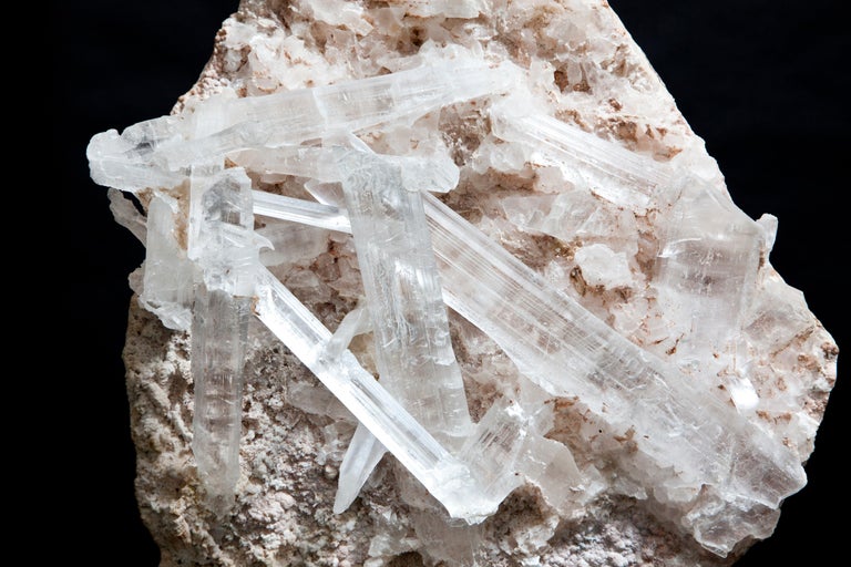 Exceptional Gypsum ‘Blade’ Mineral Cluster from China For Sale at 1stDibs