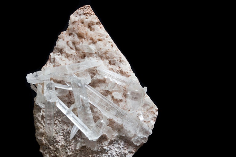 Exceptional Gypsum ‘Blade’ Mineral Cluster from China For Sale at 1stDibs