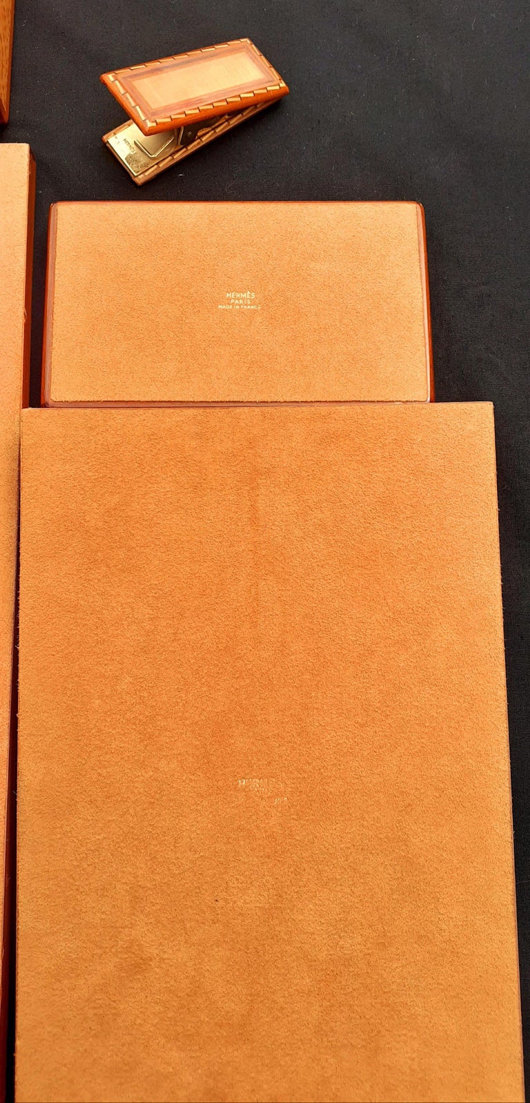 Exceptional Hermès 9 Pieces Desk Set in Lacquered Wood RARE at 1stDibs ...