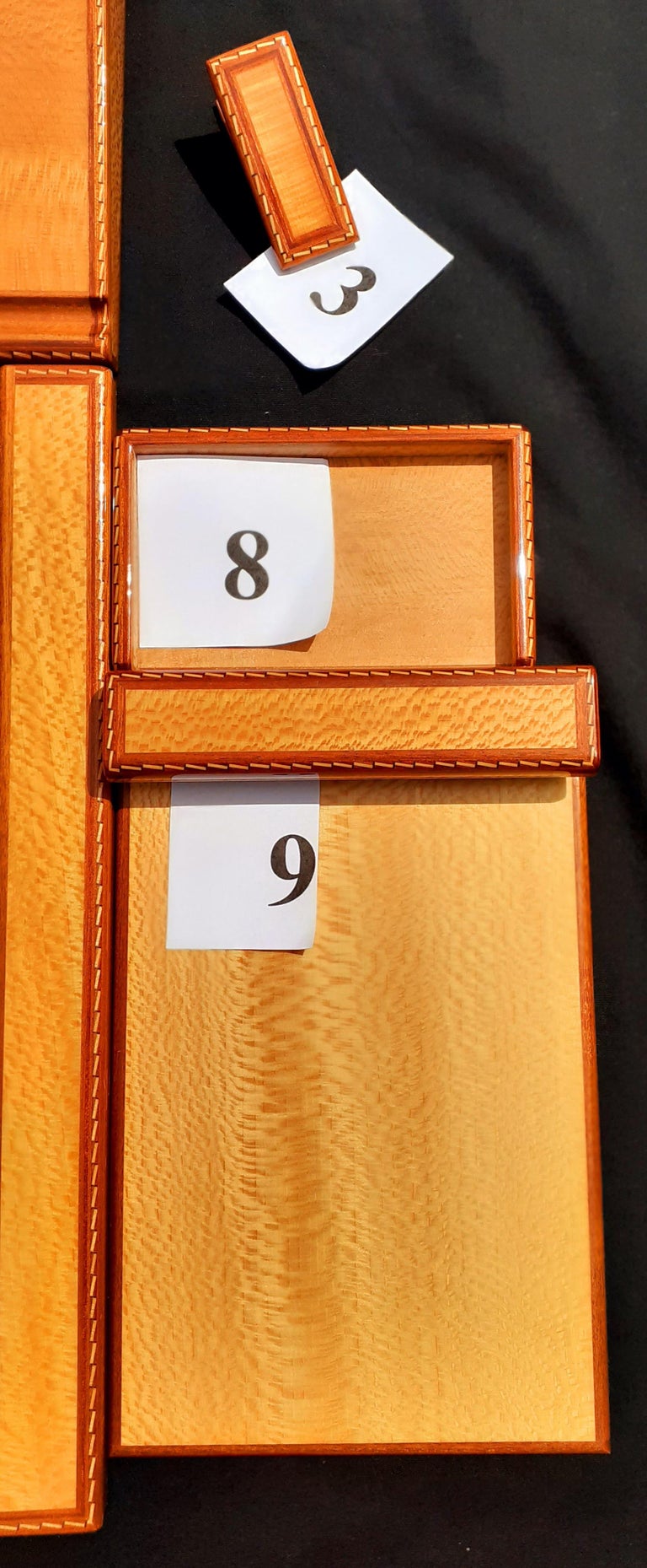 Exceptional Hermès 9 Pieces Desk Set in Lacquered Wood RARE at 1stDibs ...