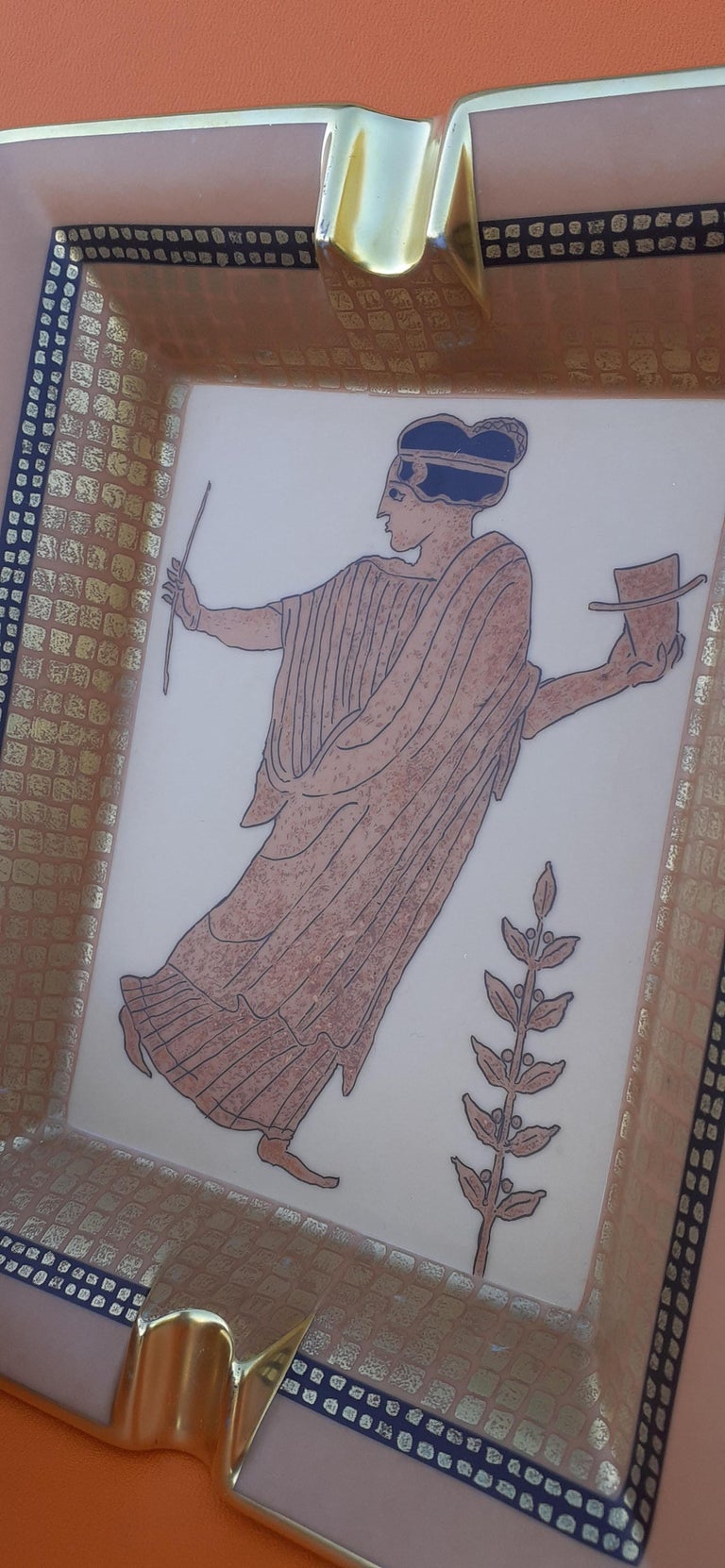 Exceptional Hermès Ashtray Change Tray Greek Mythology Woman in ...