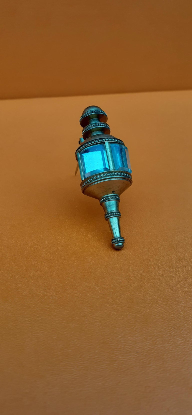 Exceptional Hermès Brooch Lapel Pin Carriage Lantern Golden Metal Rare ...