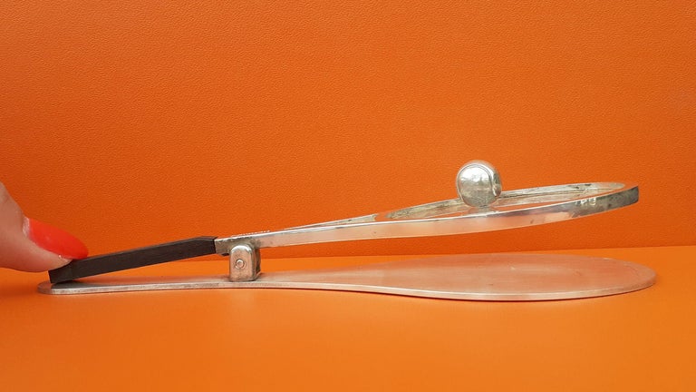 Exceptional Hermès Paper Money Clip in Tennis Racket and Ball Shape ...