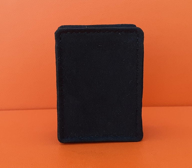 Exceptional Hermès Vintage Lighter Case in Black Doblis RARE For Sale ...