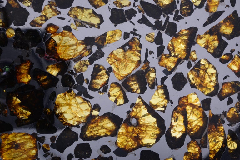 Exceptional Imilac Meteorite Cross-Section For Sale at 1stDibs