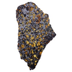Large Glowing Meteorite Cross Section For Sale at 1stDibs
