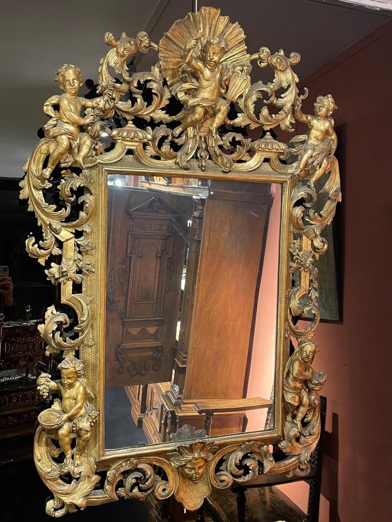 Exceptional Italian Mirror For Sale at 1stDibs