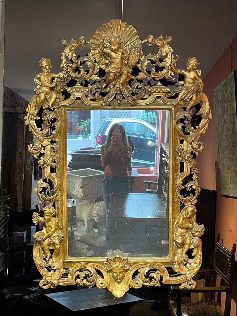 Exceptional Italian Mirror For Sale at 1stDibs
