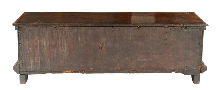 Exceptional Italian Renaissance Cassone with Rich Carving on a Gilt ...