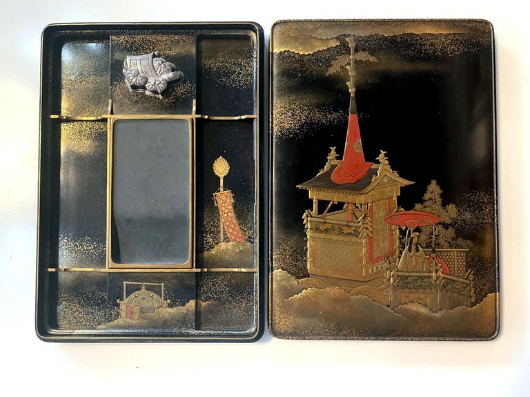 Exceptional Japanese Lacquer Suzuribako Edo Period with Provenance Note ...