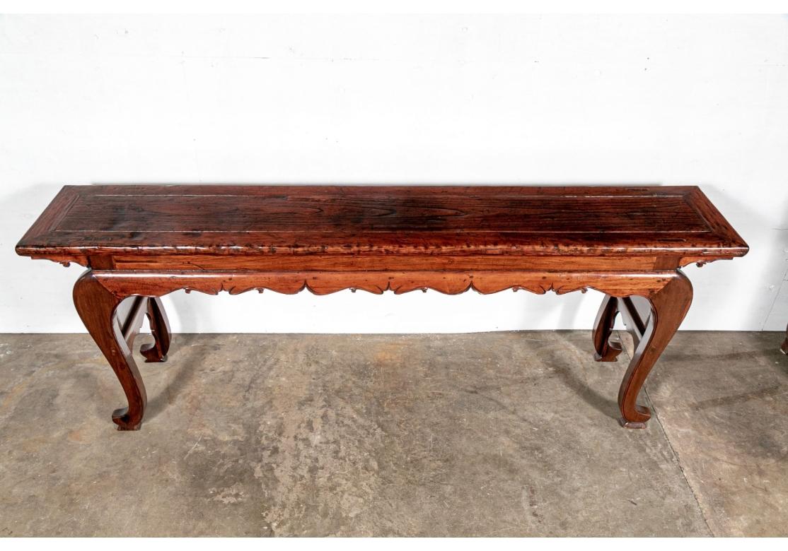 Exceptional Lacquered Chinese Console Table For Sale at 1stDibs