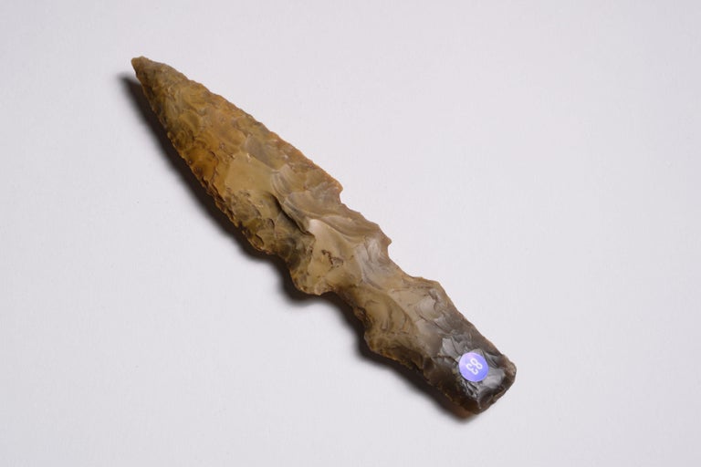 Exceptional Neolithic Flint Dagger For Sale at 1stDibs