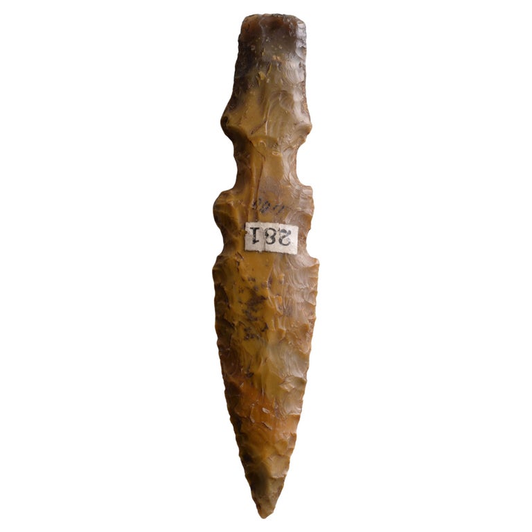 Exceptional Neolithic Flint Dagger For Sale at 1stDibs