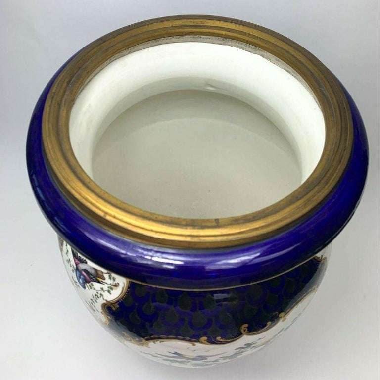 Exceptional Pair Dr. Wall Period Royal Worcester Exotic Bird Vases, C ...