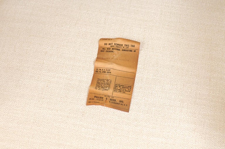 Exceptionnelle paire de fauteuils de salon en rotin Art Déco par Willow ...