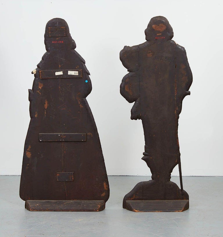 Exceptional Pair of Dummy Boards For Sale at 1stDibs