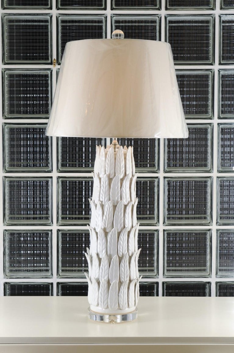 Exceptional Pair of Large-Scale Vintage Textural Ceramic Vessels as ...