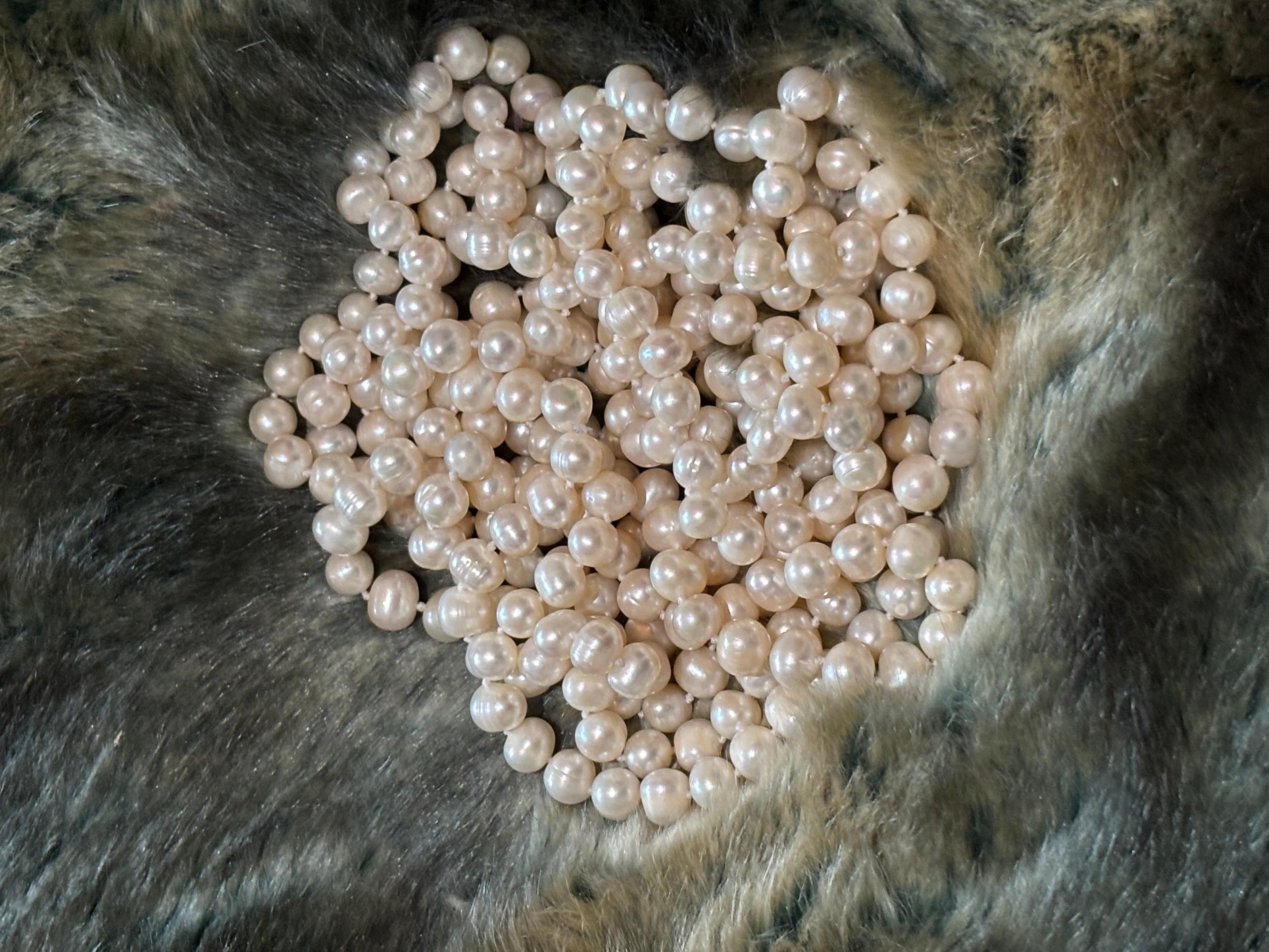 EXCEPTIONAL PEARLS ‘ROPE’ Necklace For Sale at 1stDibs