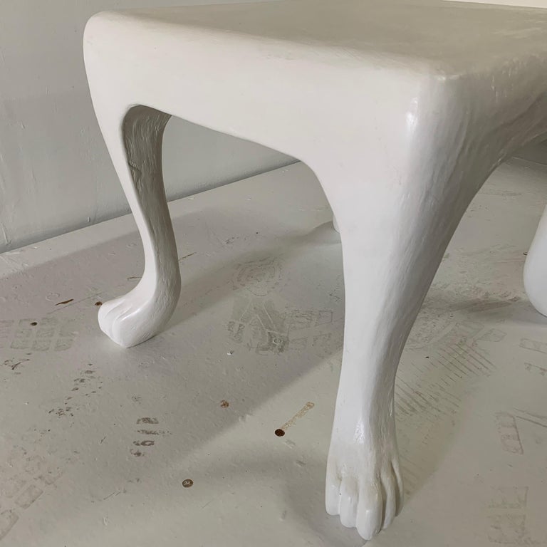 Exceptional Plaster over Wood, Spanish Table Attributed to Dickinson at ...