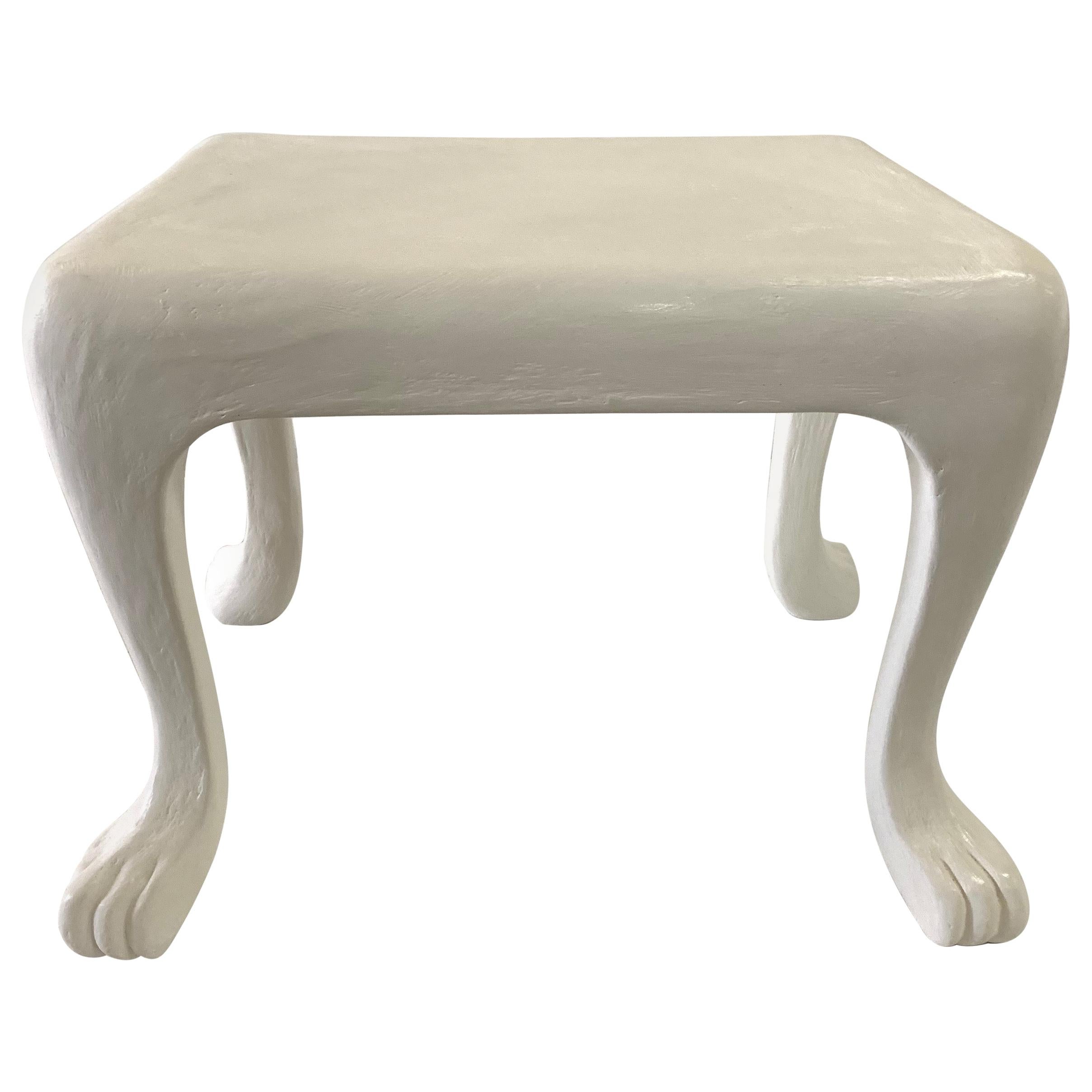 Hoofed Table in Plaster by John Dickinson at 1stDibs