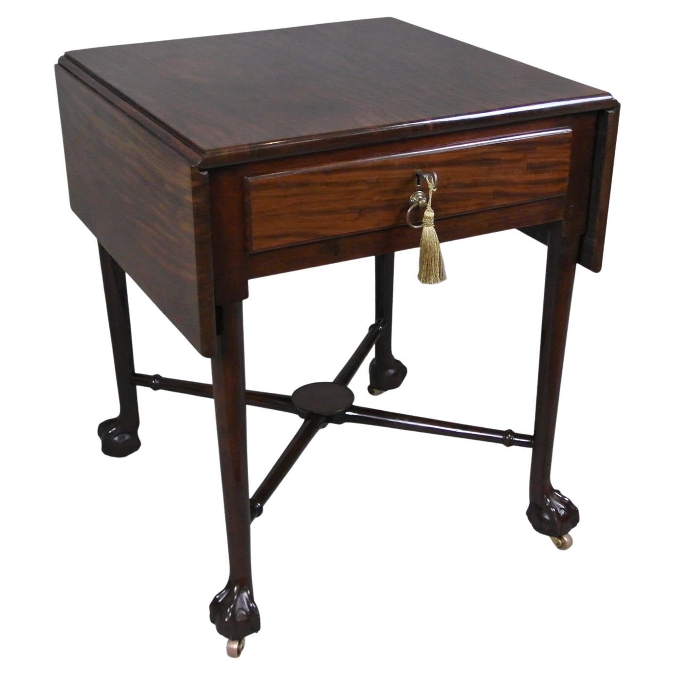 Exceptional Quality and Condition, George II Padouk Centre Table, circa ...
