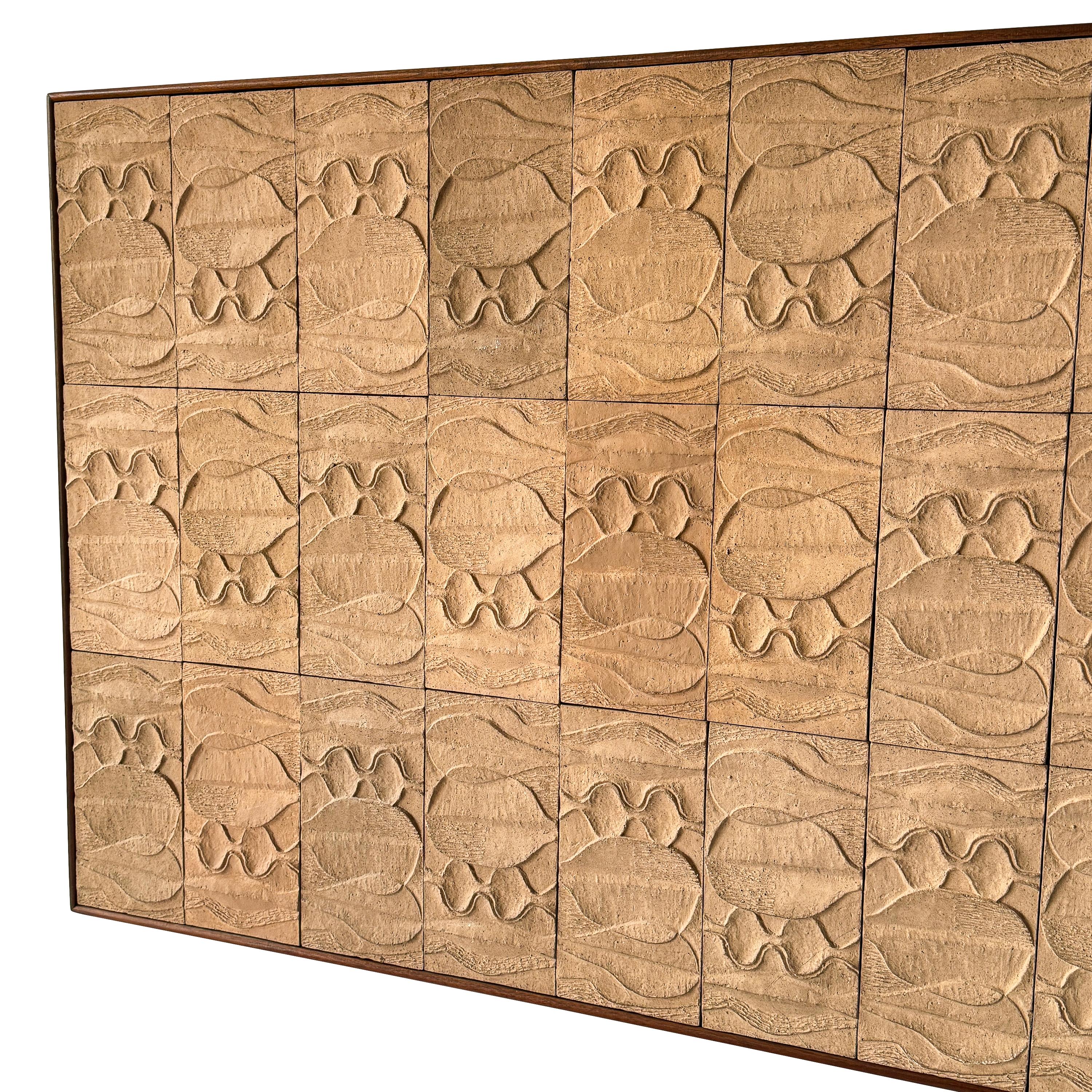 Exceptional Rare Framed Lee Rosen Architectural Tiles at 1stDibs ...