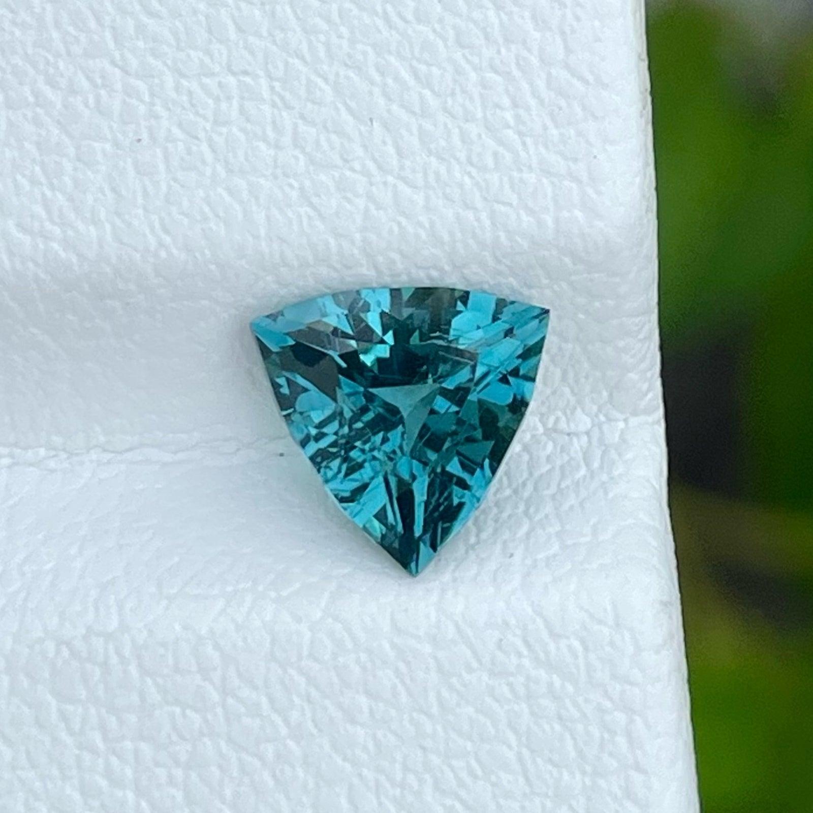 Exceptional Soft Blue Tourmaline Gemstone 1.24 Carats Tourmaline Stone ...