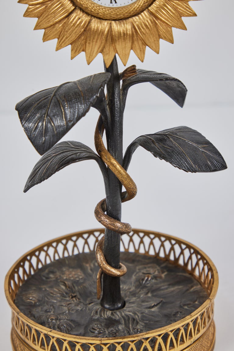 Exceptional, Sunflower Time Piece at 1stDibs