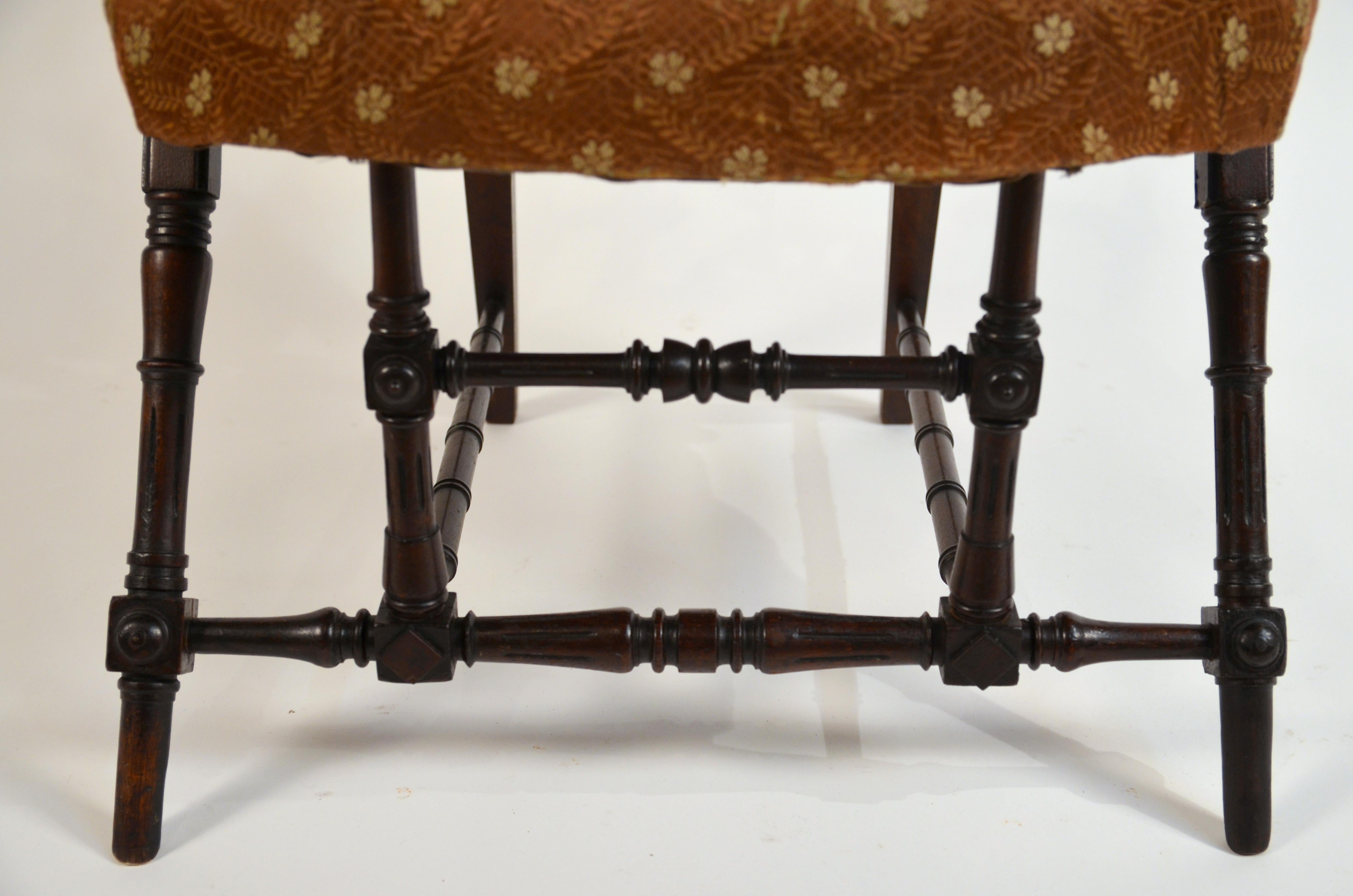 Exceptional Turned Walnut Side Chair by George Hunzinger at 1stDibs ...