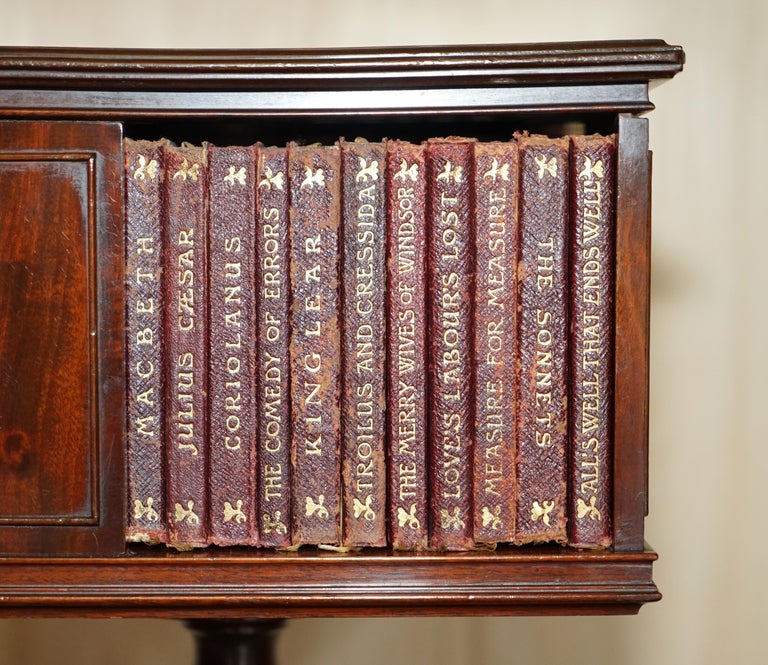 Exceptionally Rare Antique Victorian Complete Works of Shakespeare Book ...