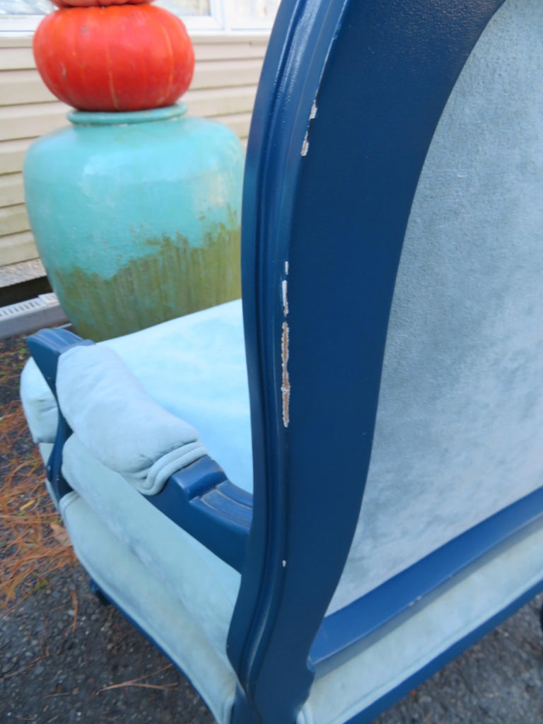 Exciting Pair Erwin Lambert Louis XV Lacquered Fauteuil Chairs Mid ...