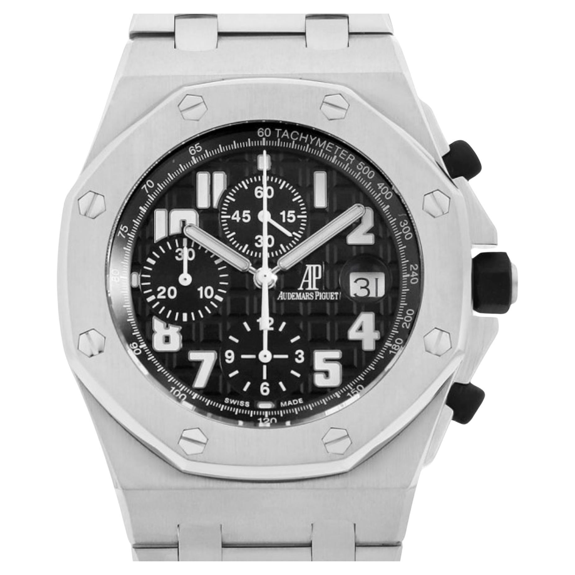 Exclusive AP Royal Oak Offshore Chrono 25721ST - Men's Watch, Pre-Owned ...