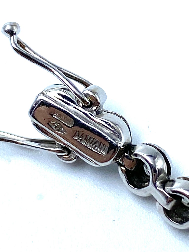 Exclusive Damiani Diamonds Tennis Bracelet For Sale at 1stDibs