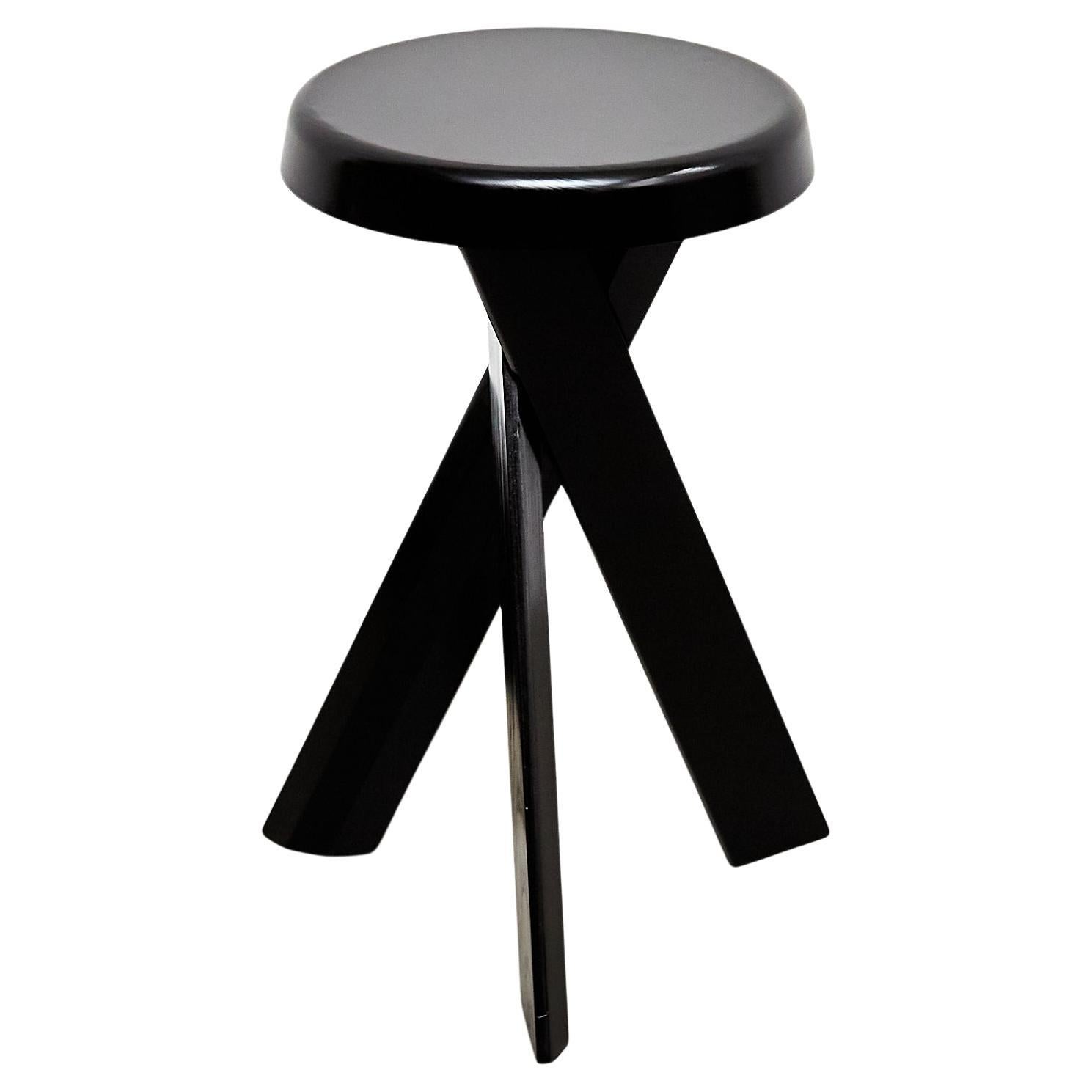 Exclusive Pierre Chapo S31b Black Edition Stool, a Timeless French ...