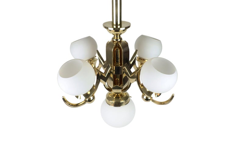 Exclusive Representative Art Deco Chandelier For Sale at 1stDibs